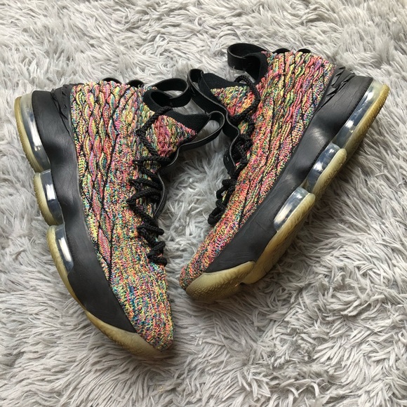 Nike | Shoes | Nike Lebron Multicolor | Poshmark